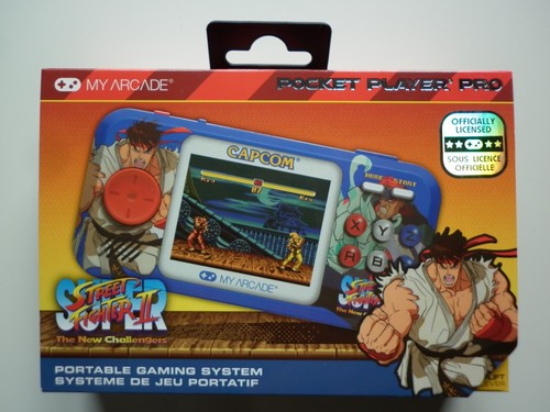 Console Retro Capcom Pocket Player pro Super Street Fighter portable ...