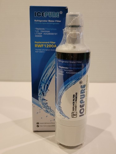 ICE PURE RWF1200A Refrigerator Water Filter Replacement | eBay