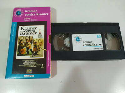 Kramer Against Kramer Dustin Hoffman Benton - VHS Tape Spanish | eBay