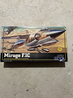 MPC Mirage F.1C 1:72 Scale Model Airplane Kit - European Superiority ...