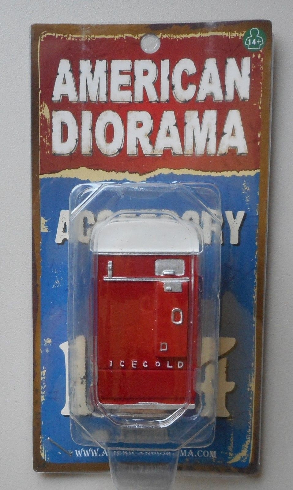 Red Soda Vending Machine American Diorama 1:24 2.75" w Coke Decal | eBay