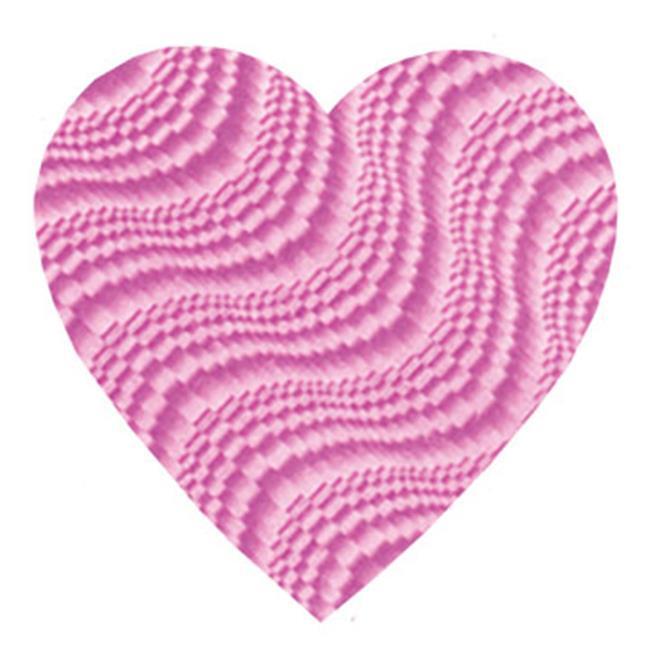 Beistle - 77791-EP - Embossed Foil Heart Cutout - Pack of 36 ...