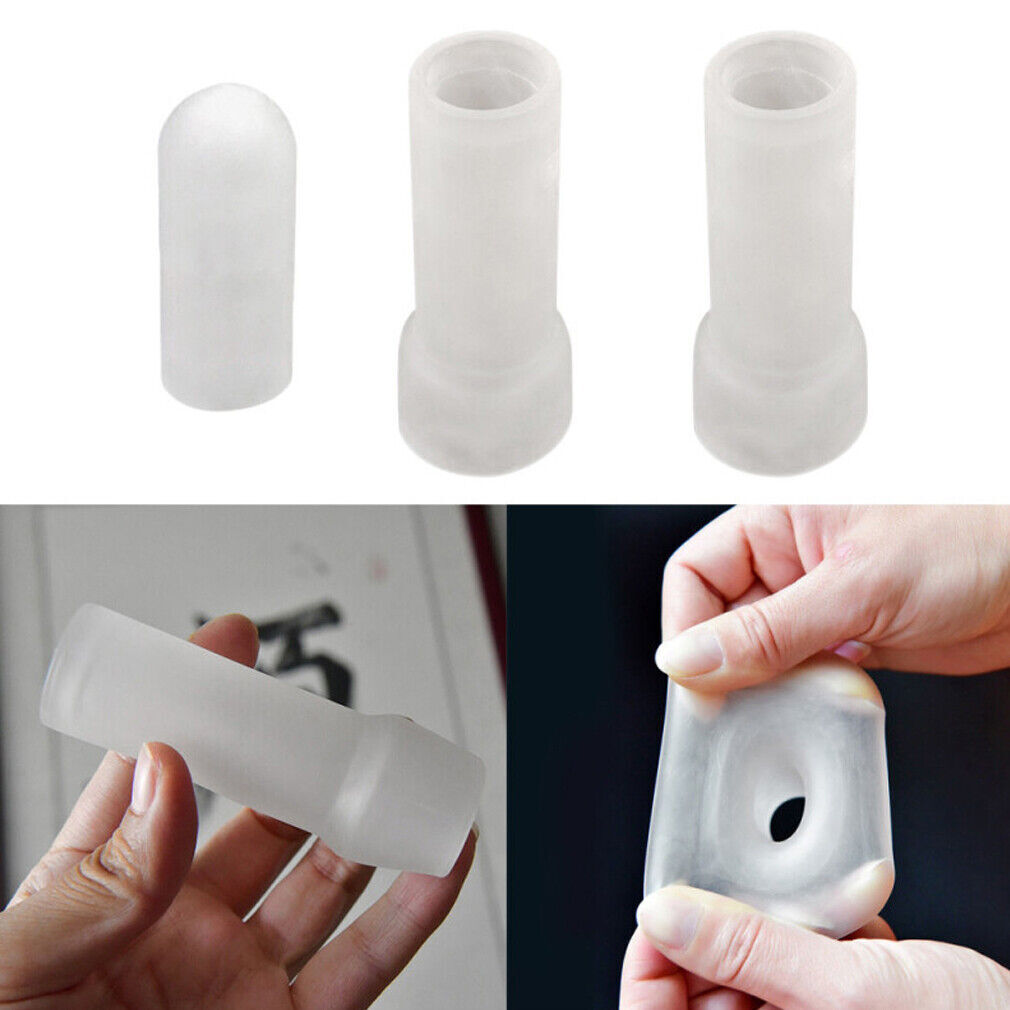 Herren Silikon Hülle Penis Erweiterung Extender Keilrahmen Aufhänger ...
