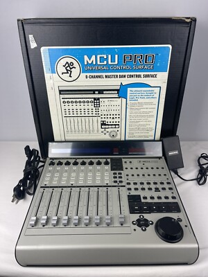 Mackie MCU Pro Universal Control Surface by Loud- Silver-8 Channel | eBay