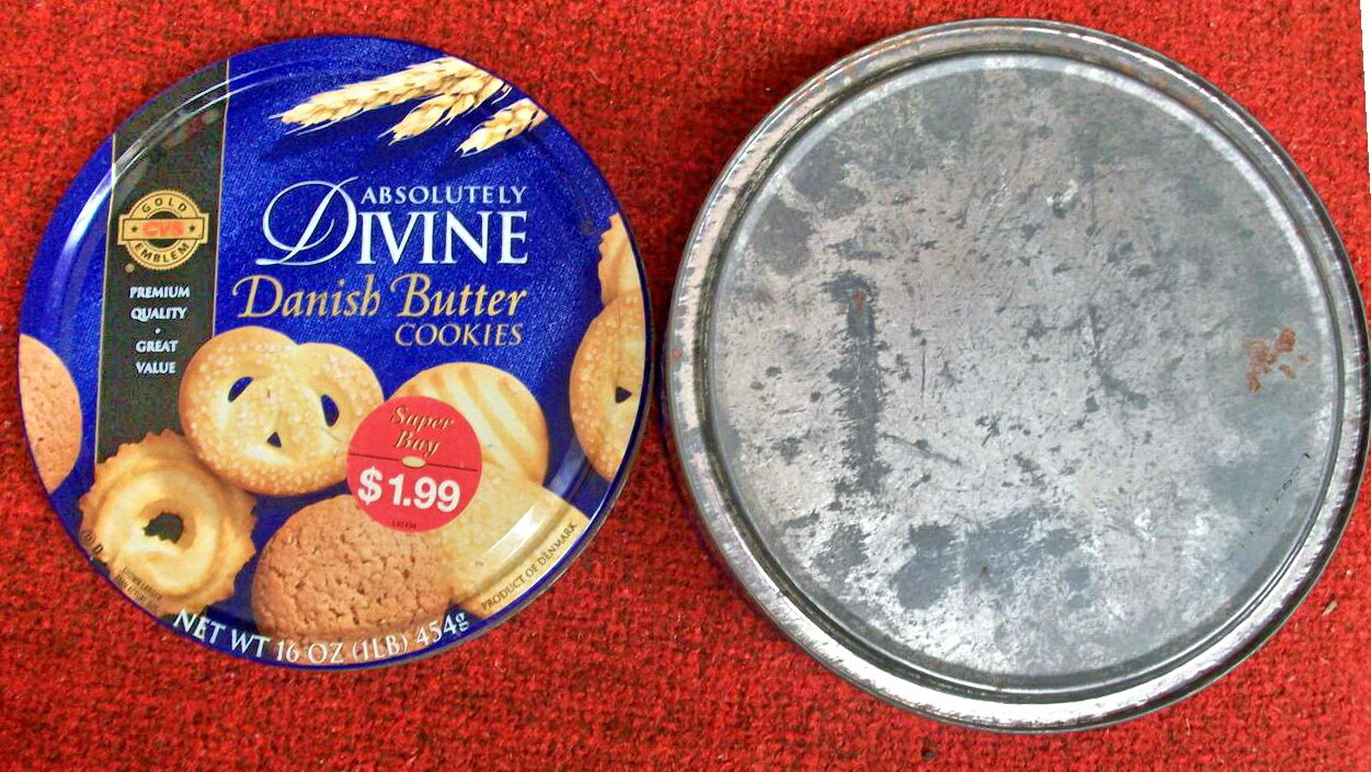 CVS GOLD EMBLEM Absolutely Divine Danish Premium Butter Cookies Tin by ...