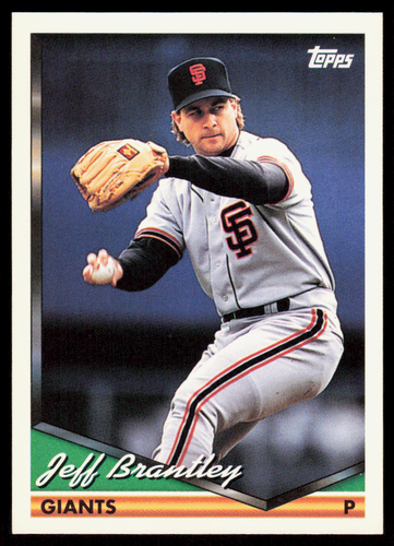 1994 Topps 116 Jeff Brantley San Francisco Giants | eBay