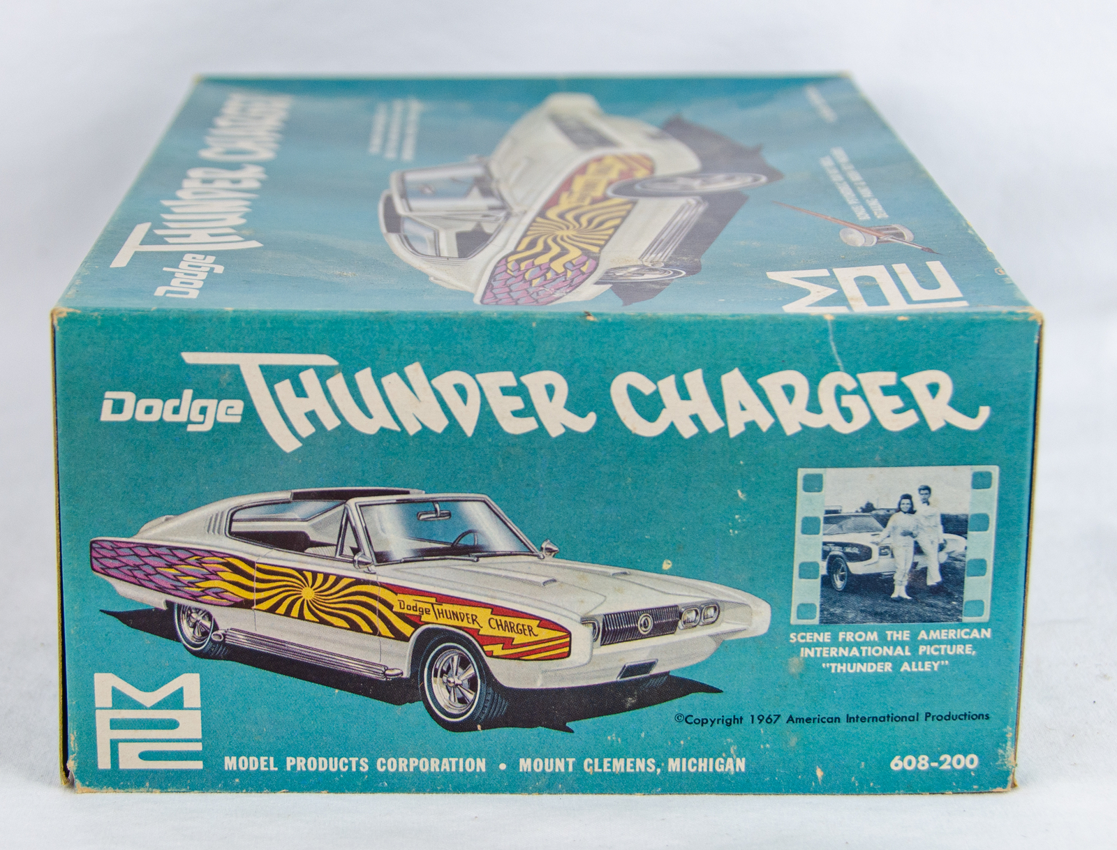 Rare Vintage MPC 1:25 Scale Dodge Thunder Charger Plastic Model Car ...