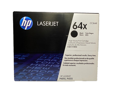 NEW HP LaserJet 64X High Volume Black Toner Cartridge (CC364X) | eBay