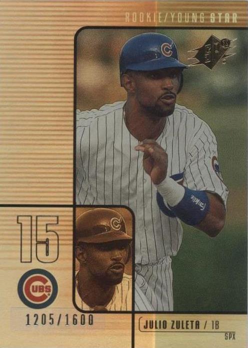 2000 SPx - Rookie/Young Star Julio Zuleta #195 /1600 (RC) for sale ...