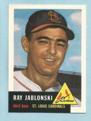1991 Topps Baseball 1953 Archives Ray Jablonski #189 St Louis Cardinals ...