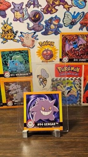 Gengar #94 Pokemon Artbox Sticker Series 1, 1999 Vintage - NM | eBay