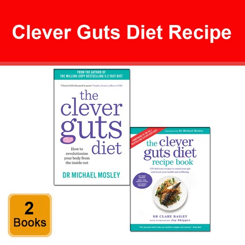 Clever Guts Diet Recipe 2 books collection set by Michael Mosley, Clare ...