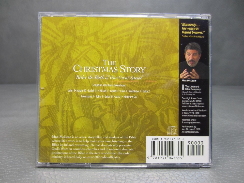 "The Christmas Story" The Listeners Bible CD Scripture Selections | eBay