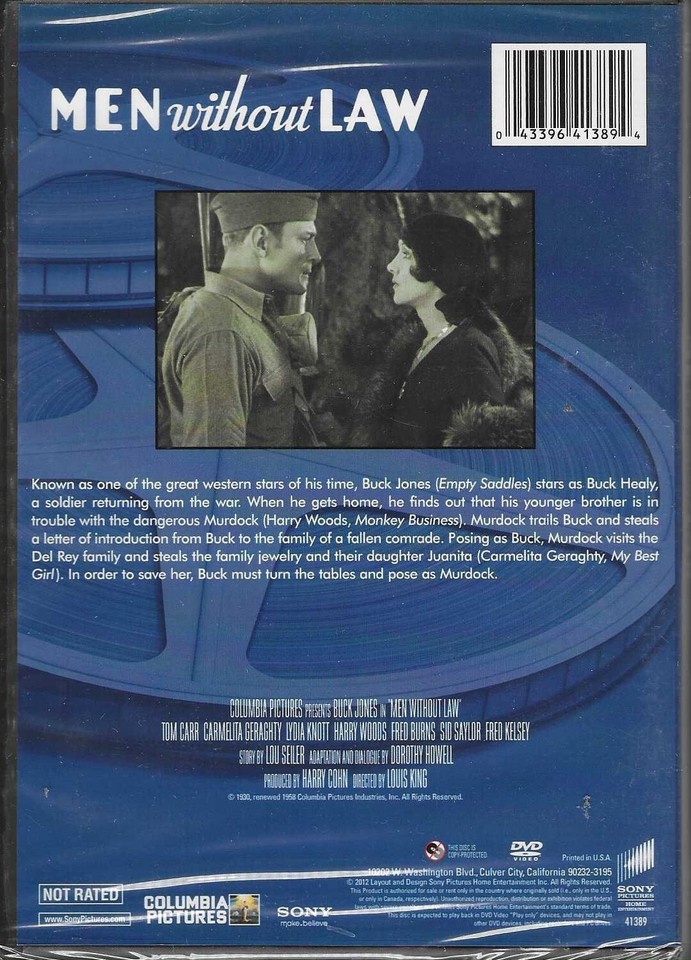 Men Without Law (DVD, 1930) New 43396413894| eBay