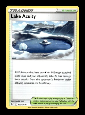 Pokemon Lost Origins LAKE ACUITY 160/196 | eBay