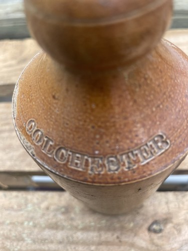 VINTAGE NICHOLL & CO Of COLCHESTER STONE BOTTLE | eBay UK