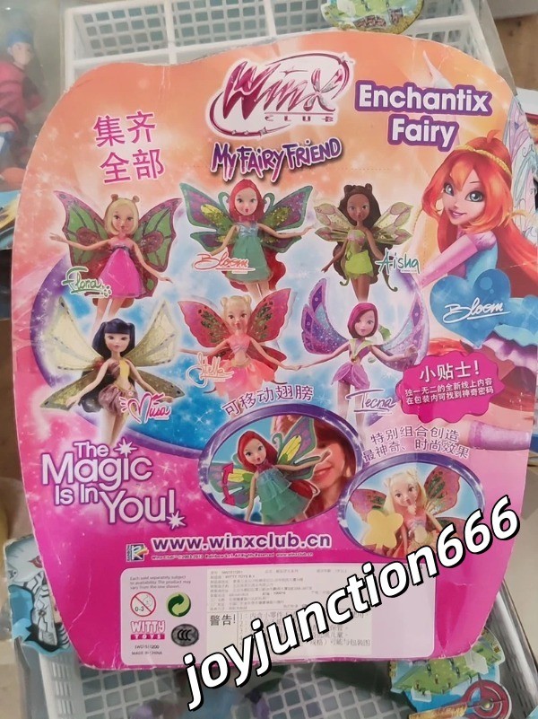 Winx Club My Fairy Friend Enchantix Fairy Bloom Magical Fashion Doll ...