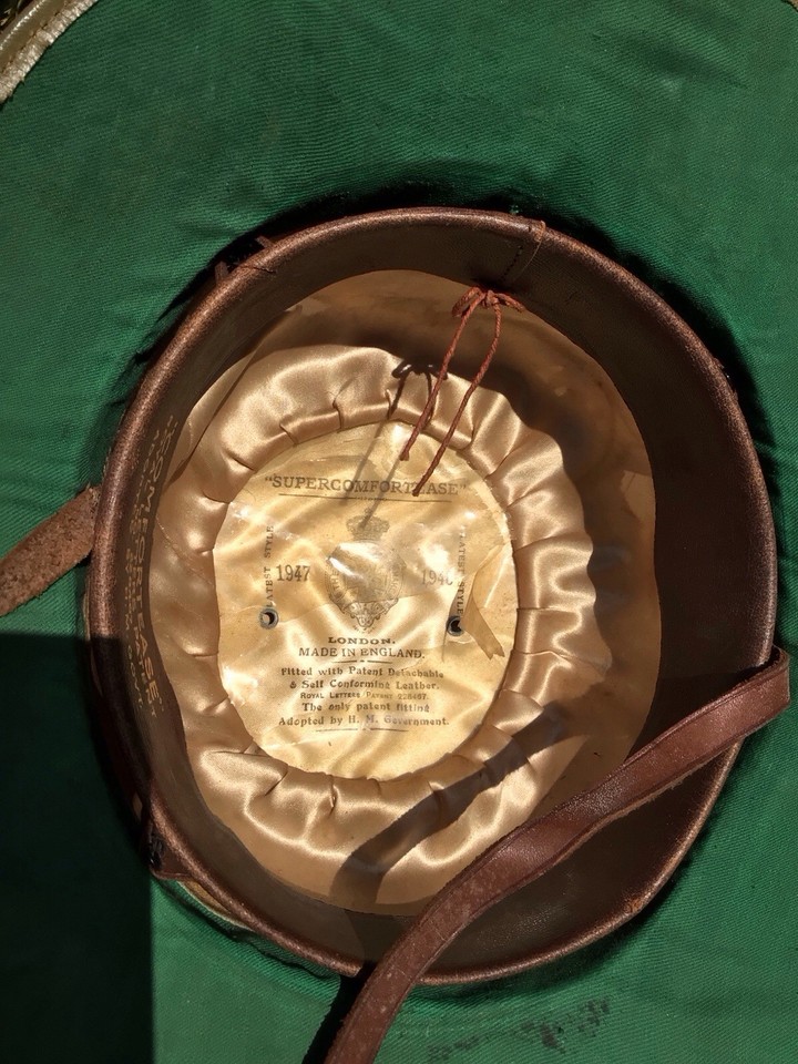 Genuine Vintage British WW2 Era Pith Helmet Supercomfortease 1947 ...