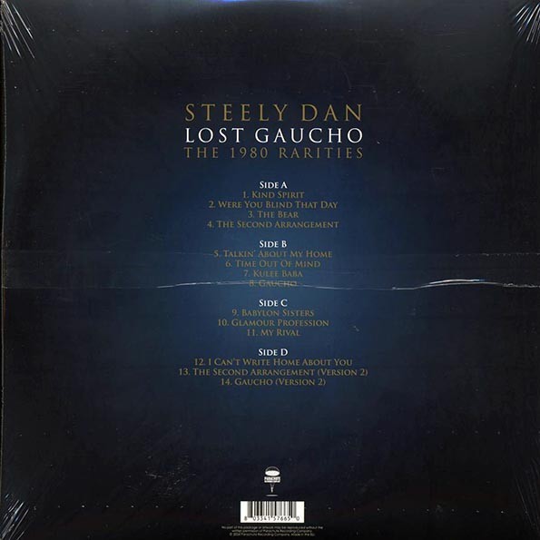 Steely Dan The Lost Gaucho: The 1980 Rarities Label: Parachute SS | eBay