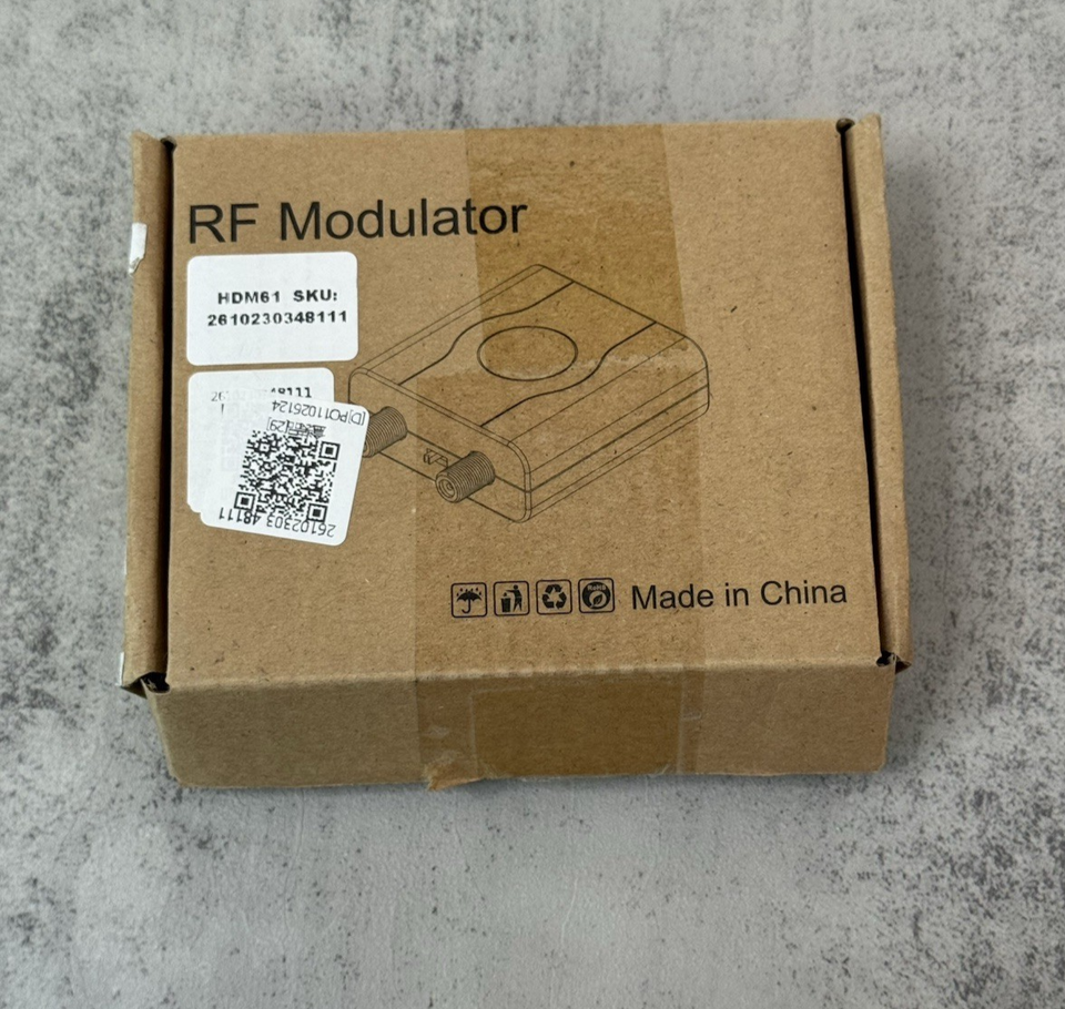 HDMI RF Modulator Adapter, RF Modulator HDMI Coaxial Converter, RF ...