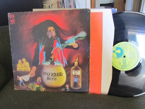 ROY WOOD'S WIZZARD Wizzard Brew LP harvest 1973 elo the move prog ...