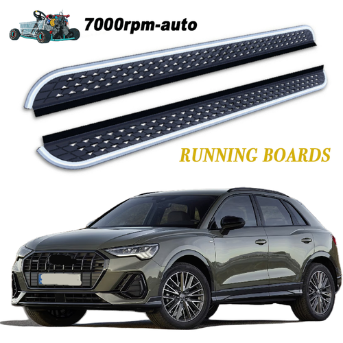 2PCS Side Steps Runing Boards Fits for Audi Q3 2019-2023 Nerf Bar ...