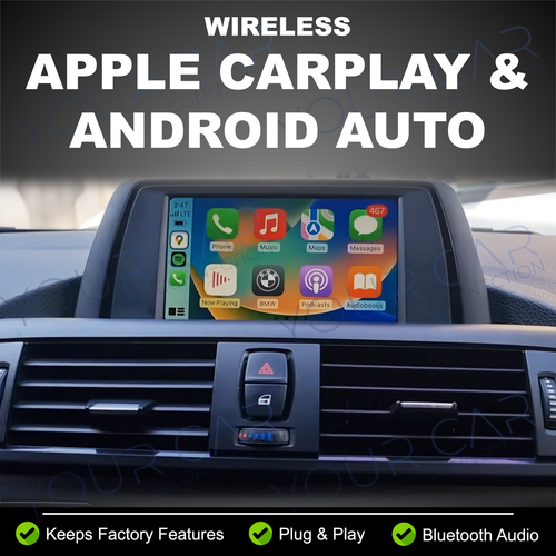 BMW 3 Series (F30/F31/F34/F80) - Wireless Apple CarPlay & Android Auto ...