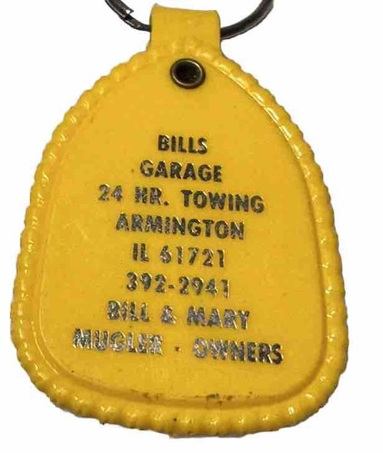 Vintage Armington Illinois Bill Mugler Garage Auto Car Repair Shop IL ...