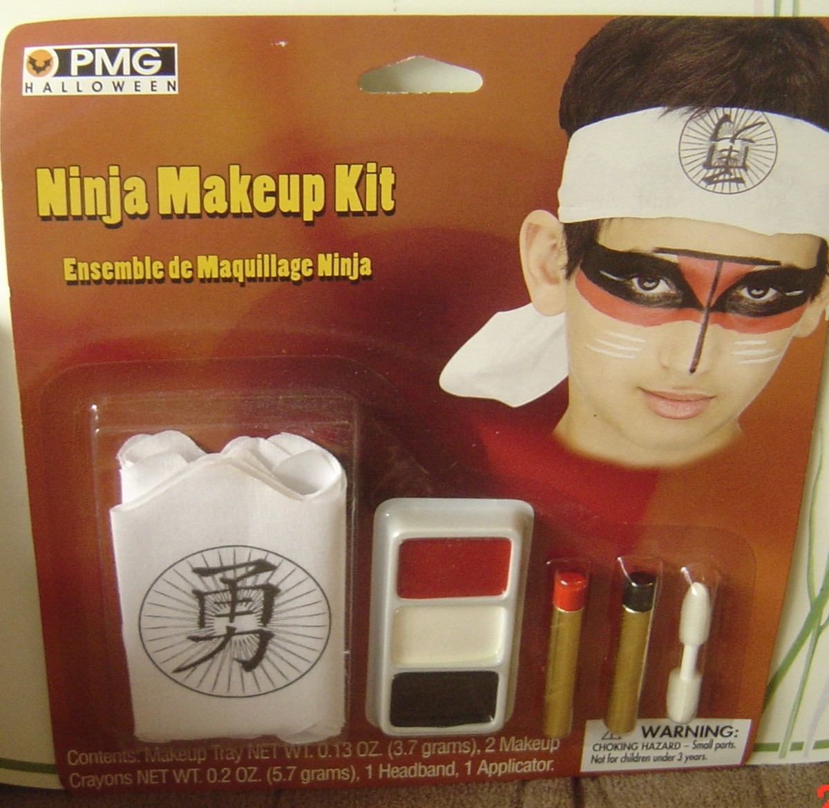 Pintura Facial Ninjago Mask For Kids Zorro Shape 19x10cm White Color