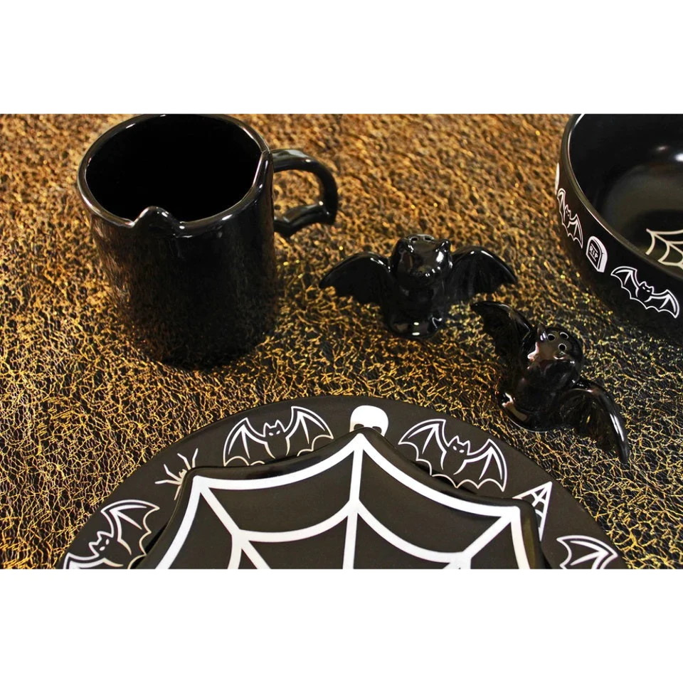 Sourpuss Bat Spice Shakers Spooky Gothic Homewares and Clothing | eBay