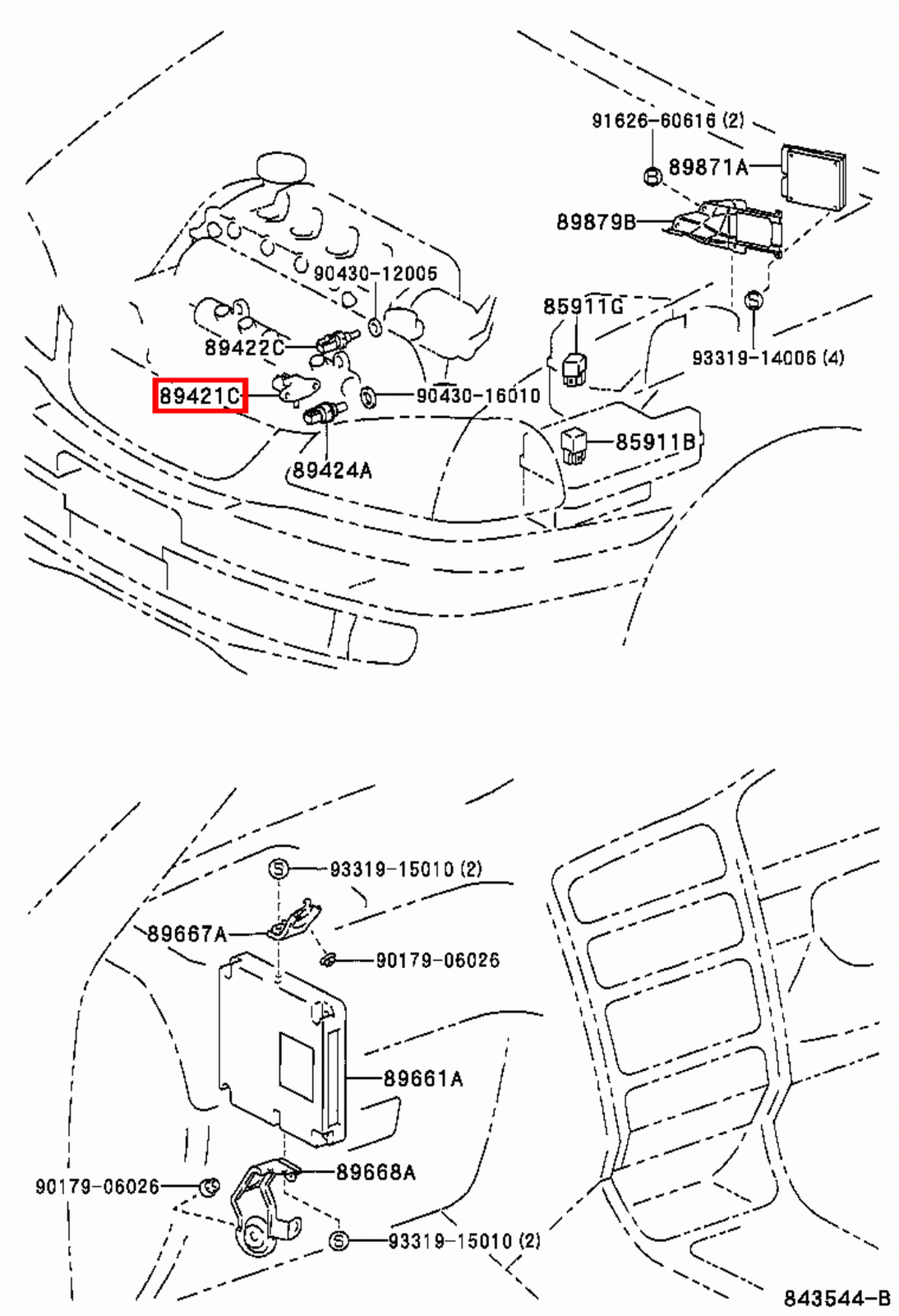 Genuine Prado KDJ95 KDJ90 1KD Air Intake Boost Pressure MAP Sensor | eBay