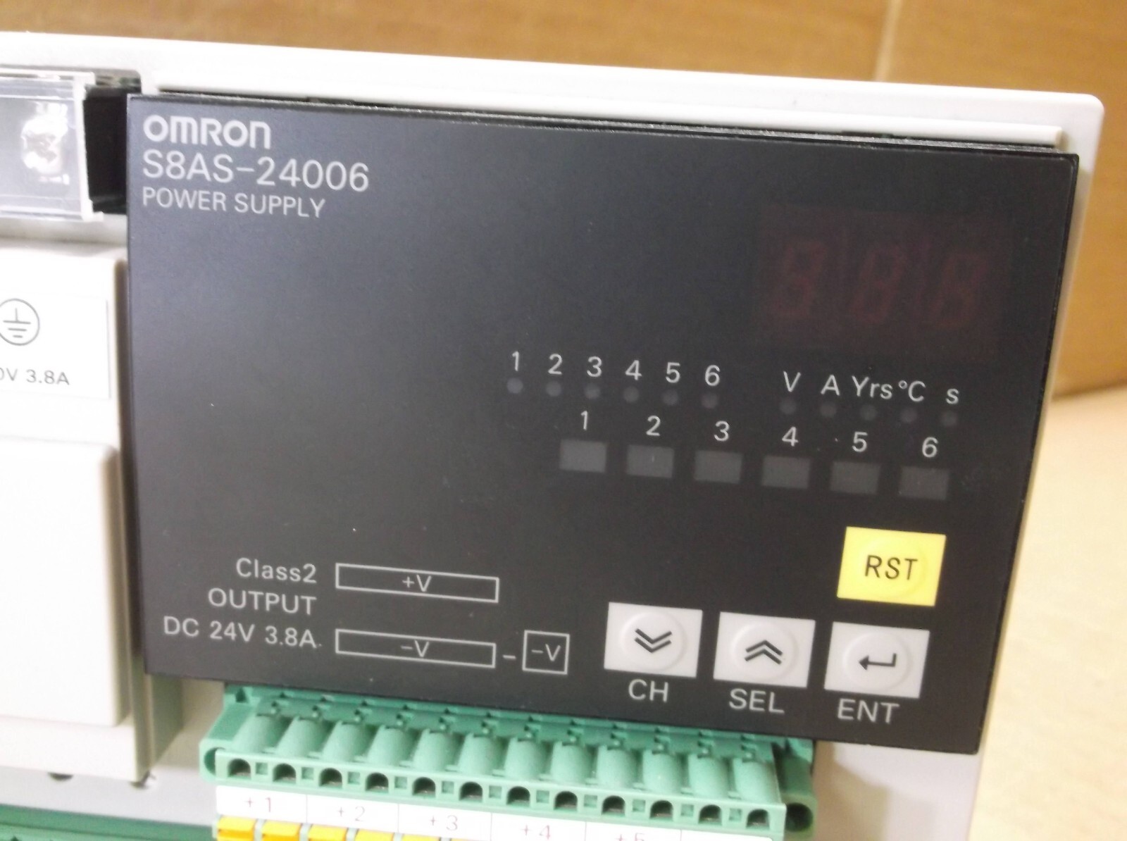 S8AS-24006 Omron DIN Rail Mount Power Supply 10A 6 Branch 24VDC 240W S8AS24006 | eBay