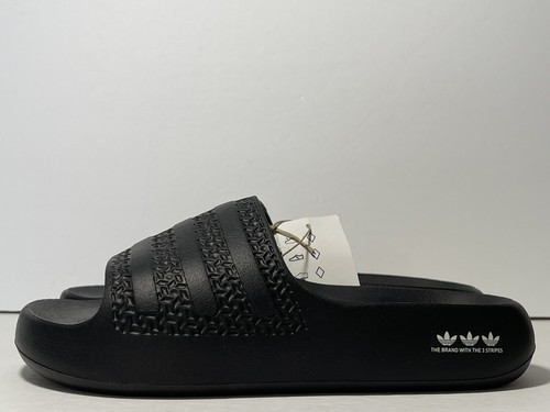 Adidas Adilette Ayoon Slides Women's Size 5-10 US Slippers Black ...