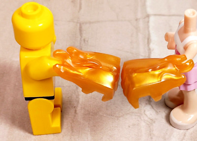 New LEGO Firefighter Gloves Big Hands FLAMING Fists Fire Up Arm Super ...
