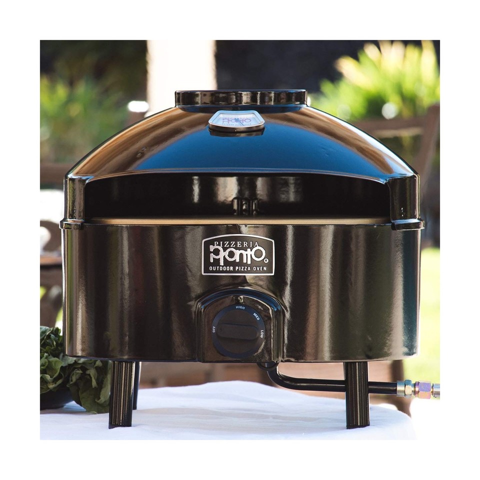 Pizzeria Pronto Outdoor Pizza Oven, Lightweight, Portable & Safe On Any ...