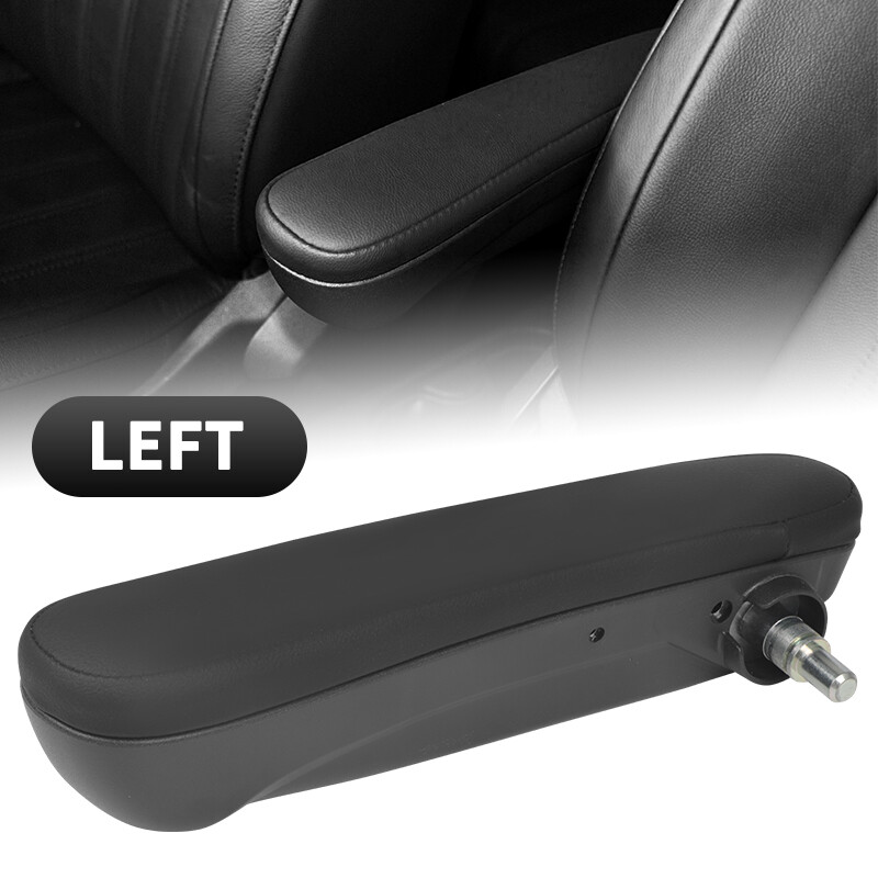 Front Seat Armrest Left Inboard Black Replace For Fiat 500 Abarth 2016 ...