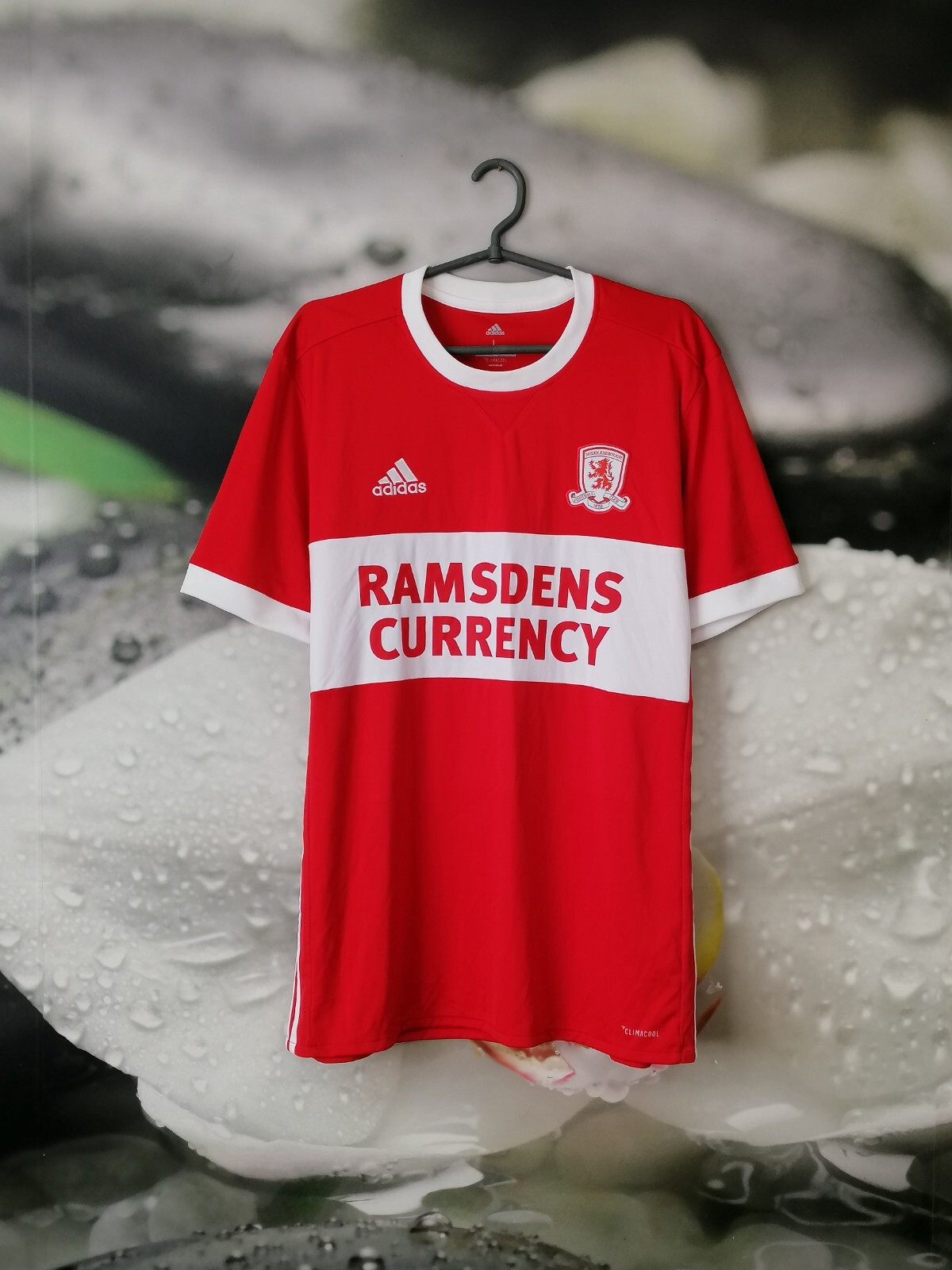 Middlesbrough 2017 - 2018 home football shirt jersey camiseta Adidas ...