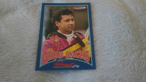Greg Sacks, Team Thunderbird, Racing, Maxx Limited Edition Race Cards ...