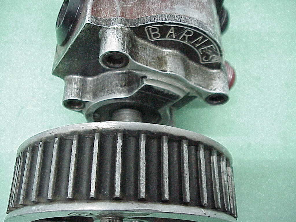 Barnes 4 Stage Dry Sump Oil Pump with HTD Oil Pump Pulley NASCAR JR24 ...