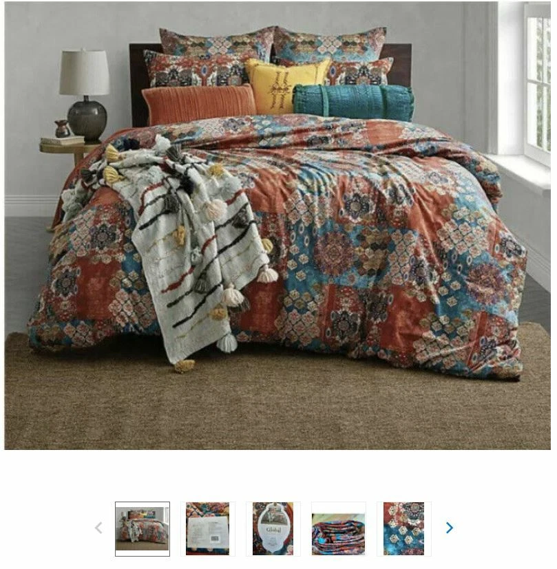 Moroccan Bedding Purple