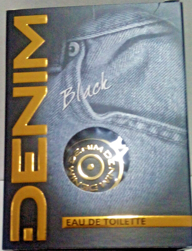 Eau de toilette pour homme DENIM EDT NOIR - 100 ML/3,4 oz NEUVE AVEC ...