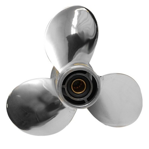 Turbo Pontoon UT Boat Propeller PO120011R | OMC RH 12 x 11P Stainless ...