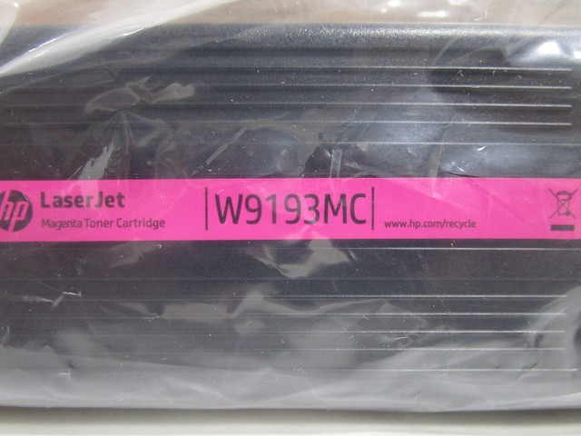 Genuine HP W9193MC Magenta Toner Cartridge LaserJet MFP E77822 E77825 ...