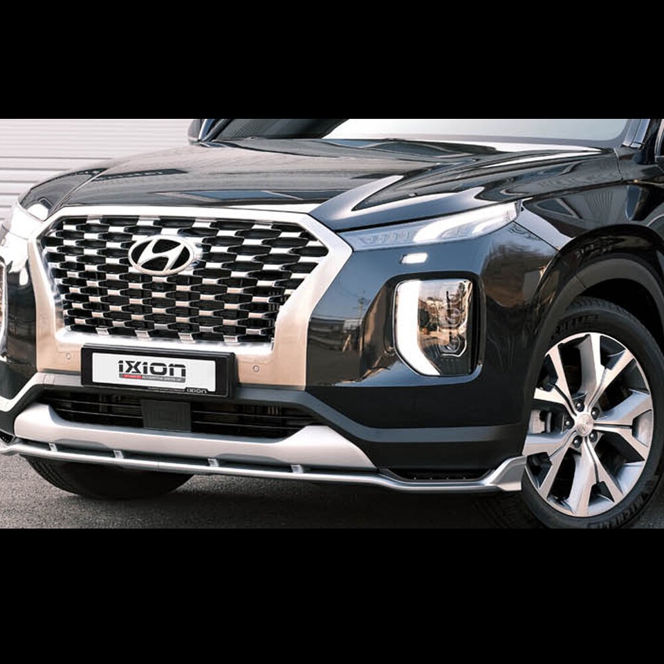 Front Lip Body kit Parts Unpainted 2pcs For Hyundai Palisade 2019~2021 ...