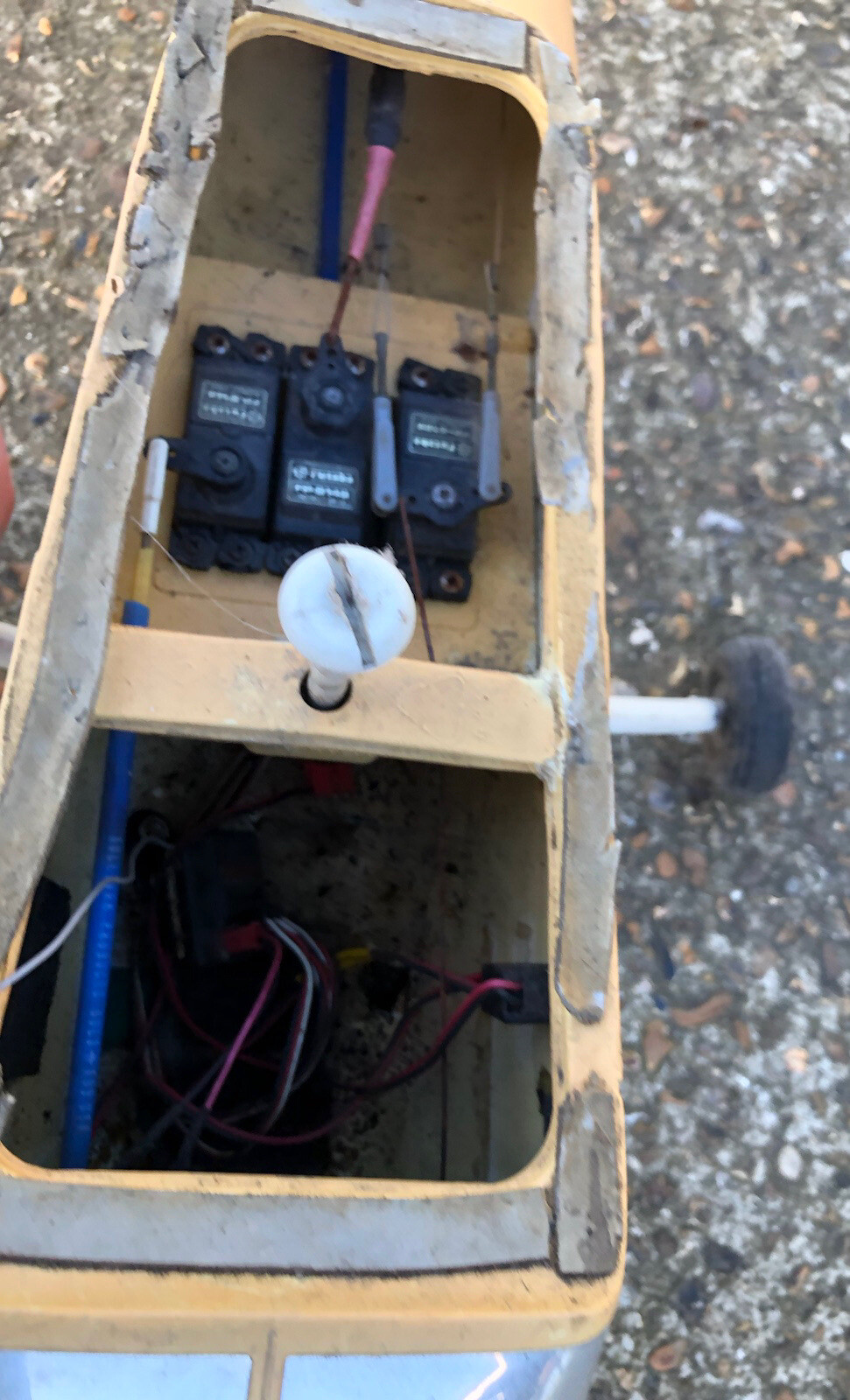 Model Aircraft RC plane nitro engine radio controlled OS LA40 Ready ...