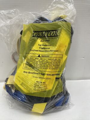GEMTOR 855HDX-2 Full Body Harness, Crossover Style, Universal | eBay