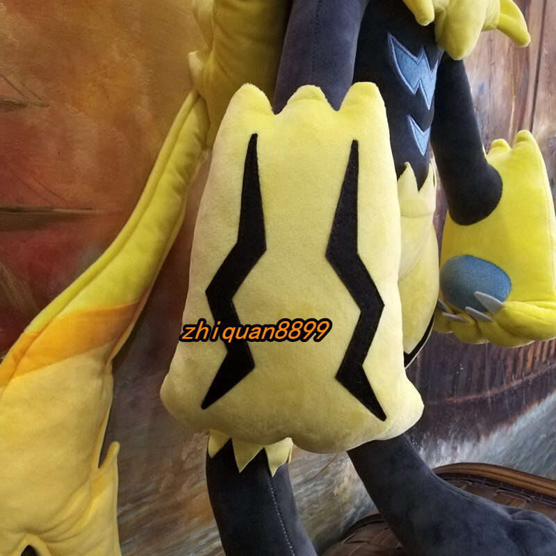 Game Giant Zeraora 75cm Plush Doll Pillow Cosplay Stuffed Toy Xmas Kid ...