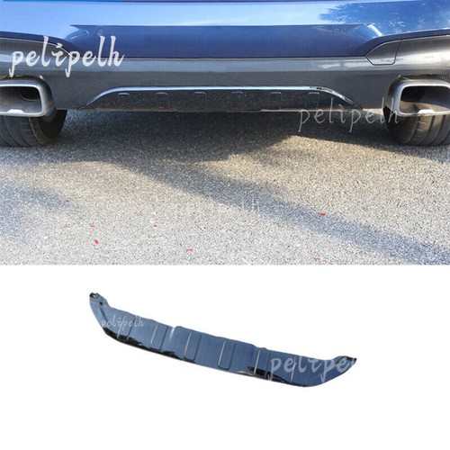 Fit For BMW X3 G01 2018-2021 Black Steel Rear Bumper Diffuser Spoiler ...