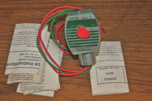 Asco 1/4" 3-Way Quick Exhaust Solenoid Valve 8320G184 | eBay