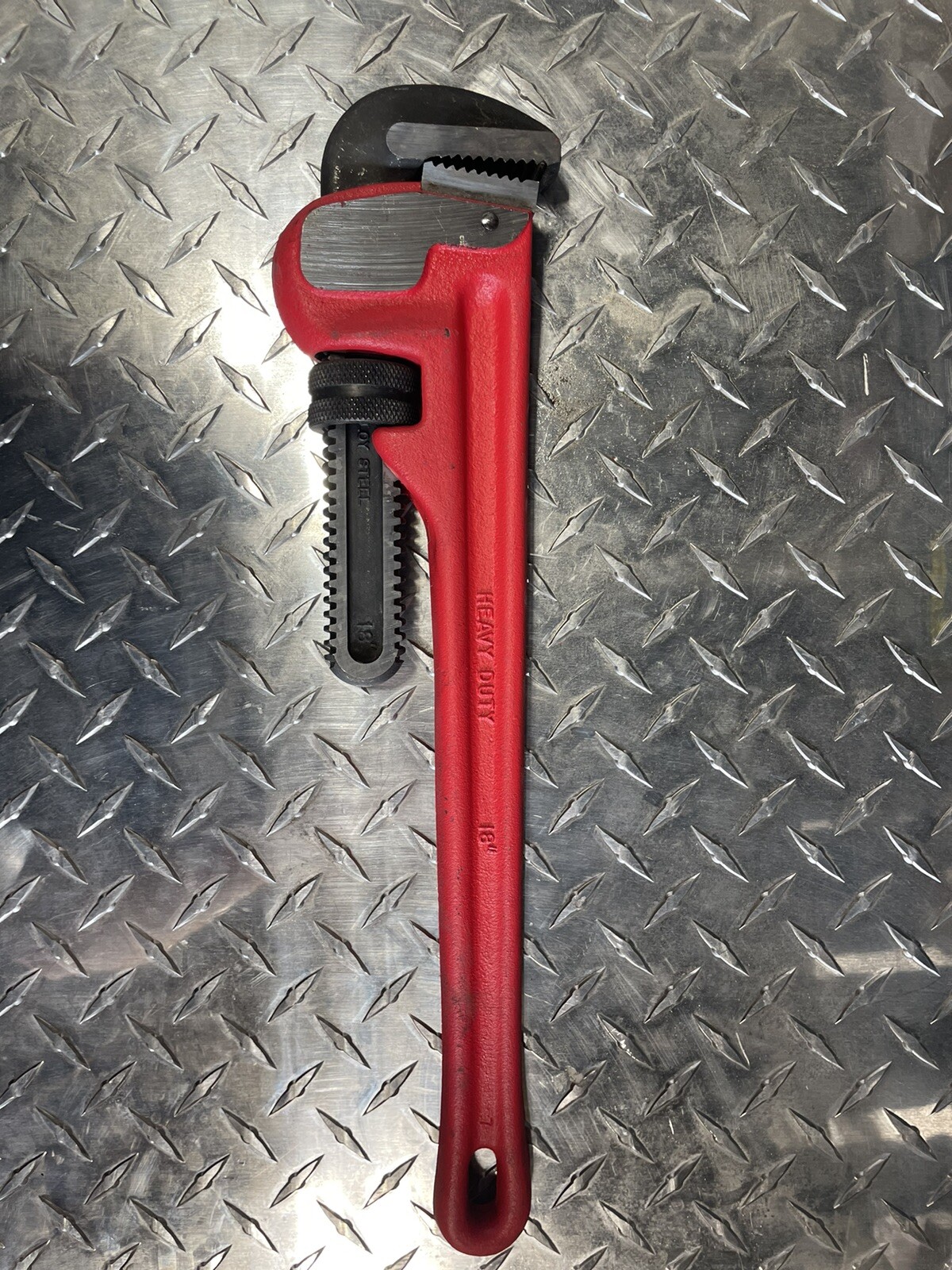 Proto 18" Steel Straight Pipe Wrench 2-1/2" Pipe Capacity 818HD | eBay